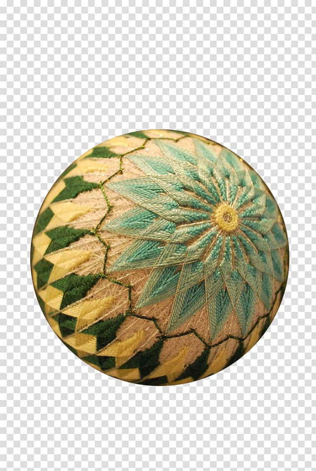 Free: Temari Icon, Temari balls abstract flower transparent background ...