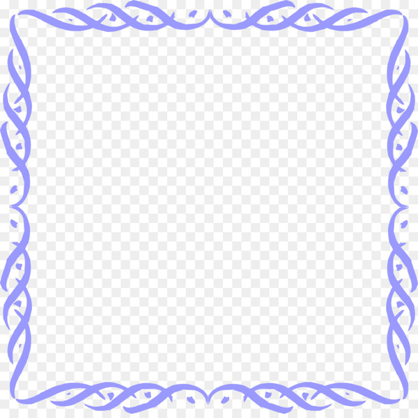 Free: Template Volleyball Award Clip art - Blue Border Frame PNG ...