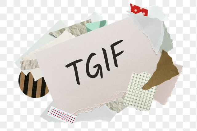 Free: TGIF png word sticker, aesthetic | Free PNG - rawpixel - nohat.cc
