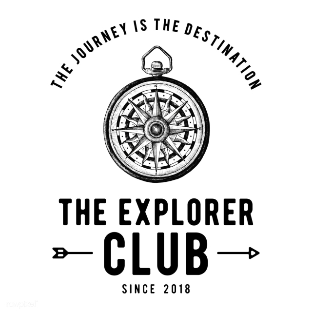 Free: The explorer club logo design vector | Free stock vector - 463584 ...