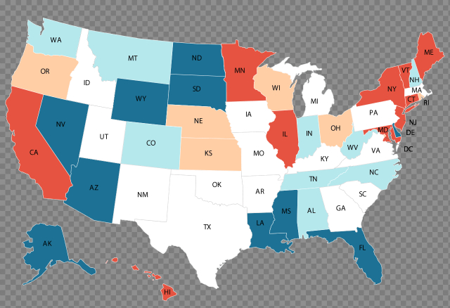 Free: The Kiplinger Tax Map: Guide to State Income Taxes, State Sales ...