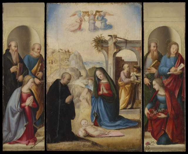 Free: The Nativity with Saints | Free Photo - rawpixel - nohat.cc