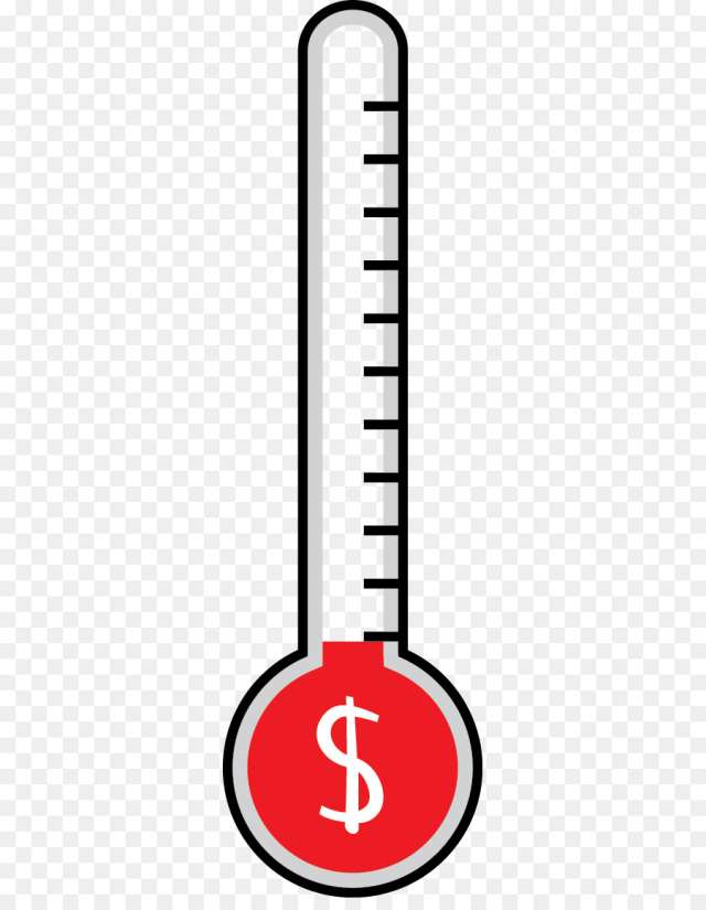 Free: Thermometer Temperature Clip art Donation Image - fundraising ...