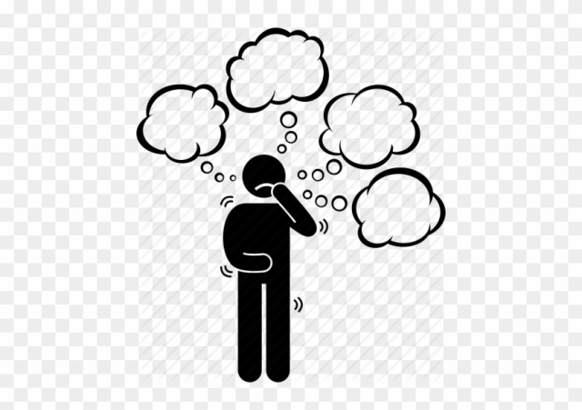 Free: Thinking Person - Person Thinking Icon - nohat.cc