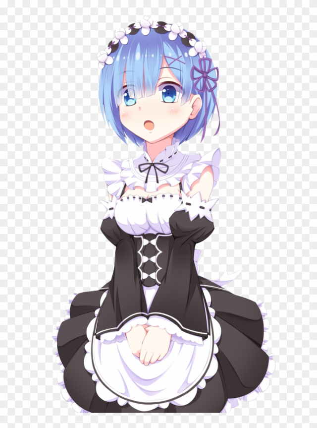 Free: This Is Rem From The Re - Rem Re Zero Png - nohat.cc