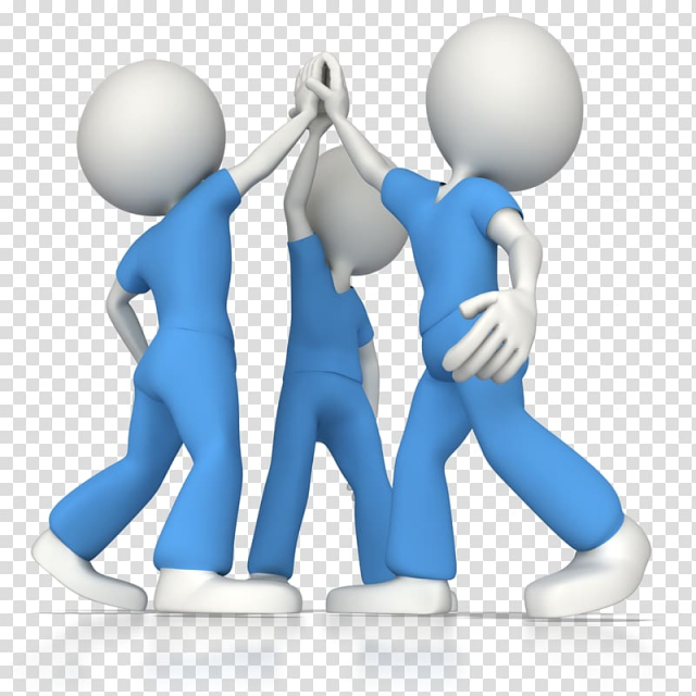 Free: Three animated character , Teamwork Microsoft , WORK transparent ...