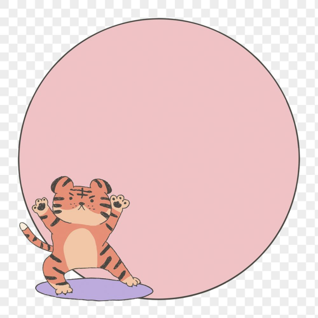 Free: Tiger circle png frame sticker, | Free PNG Sticker - rawpixel ...