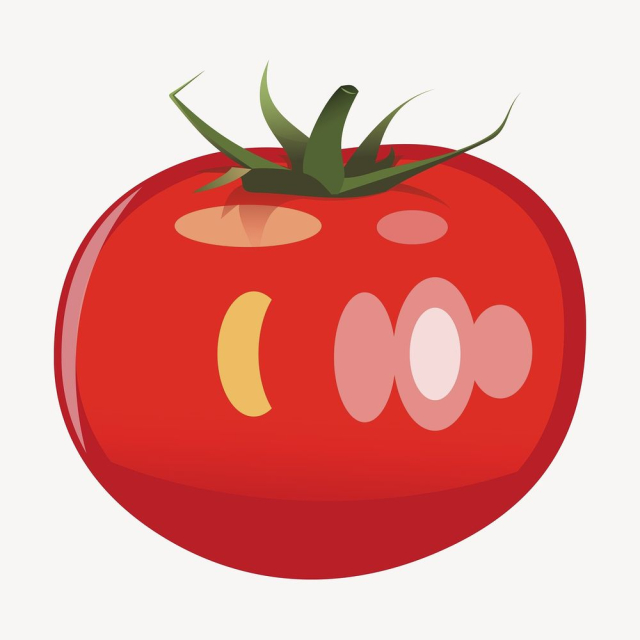 Free: Tomato collage element, vegetable illustration | Free PSD ...