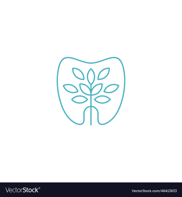 Free: tooth with leaf dental care logo icon design - nohat.cc