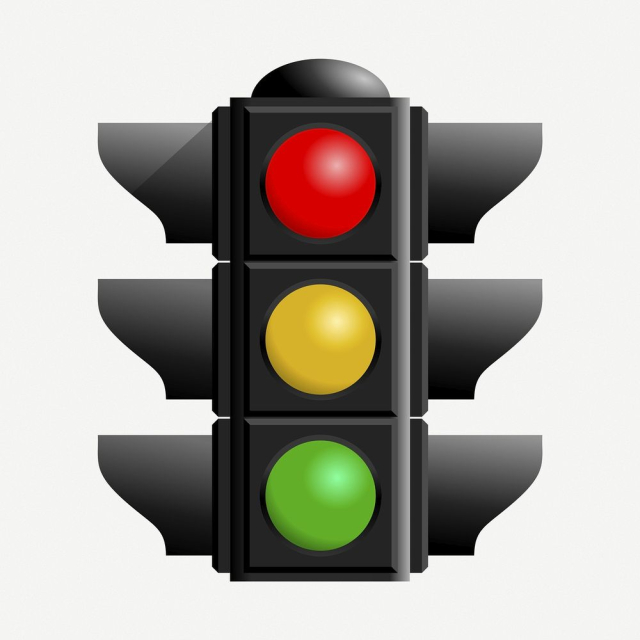 Free: Traffic lights clipart, collage element | Free PSD - rawpixel ...
