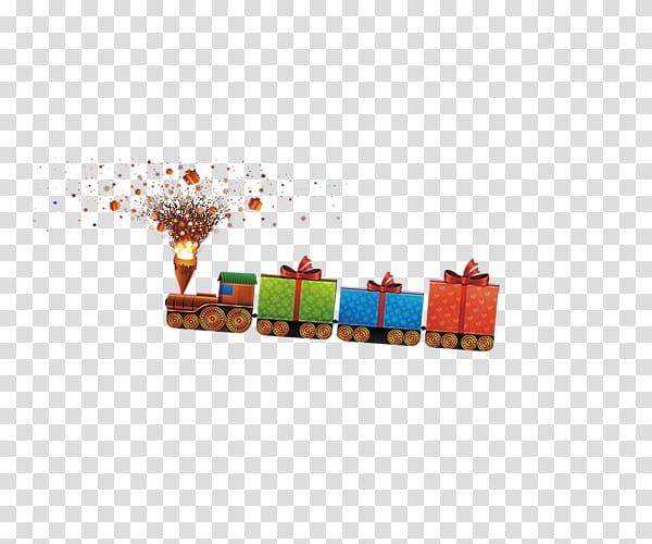 Free: Train Christmas Gift, train transparent background PNG clipart ...