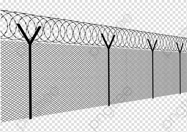 Free: Transparent barbed wire fence PNG Format Image With Size 1024*724 ...