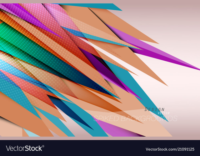 Free: Transparent colors spiked background vector image - nohat.cc