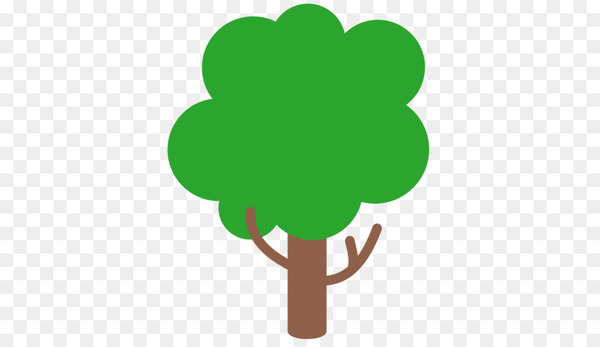 Free: Tree Emoji Deciduous Text messaging SMS - Deciduous - nohat.cc