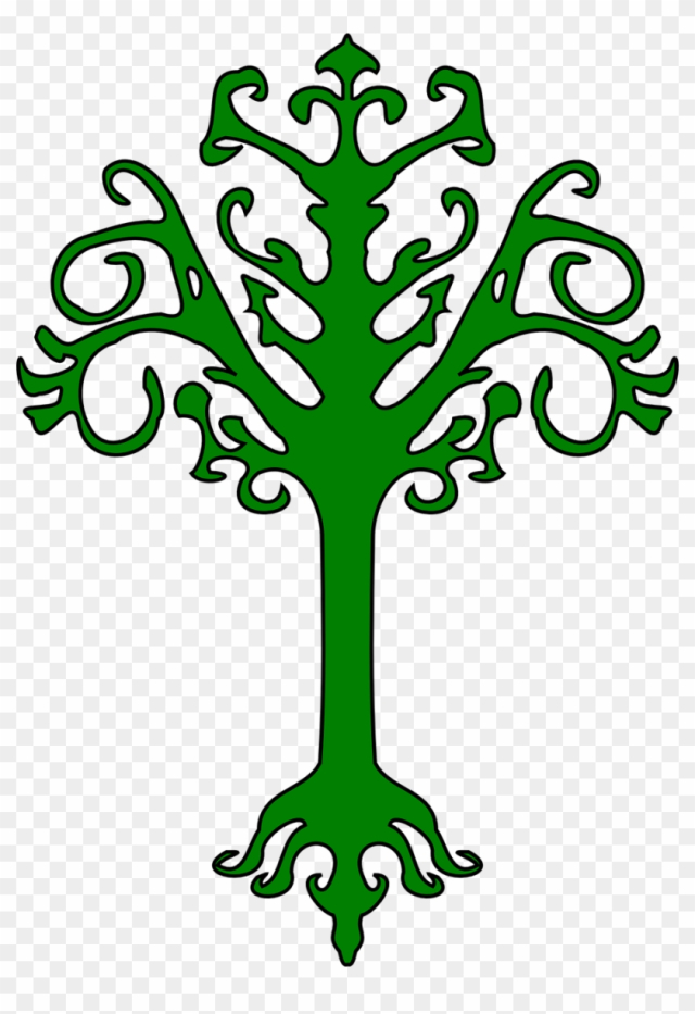 Free: Tree Heraldic Symbol Design Png Image - Heraldic Tree Png - nohat.cc