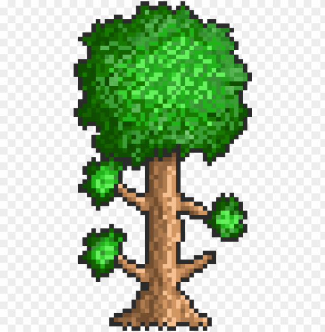 Free: tree - terraria tree logo PNG image with transparent background ...