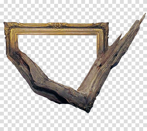 Free: Trees In Frames s, brown wooden frame transparent background PNG ...