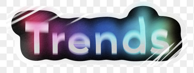 Free: Trends png word sticker, neon | Free PNG - rawpixel - nohat.cc