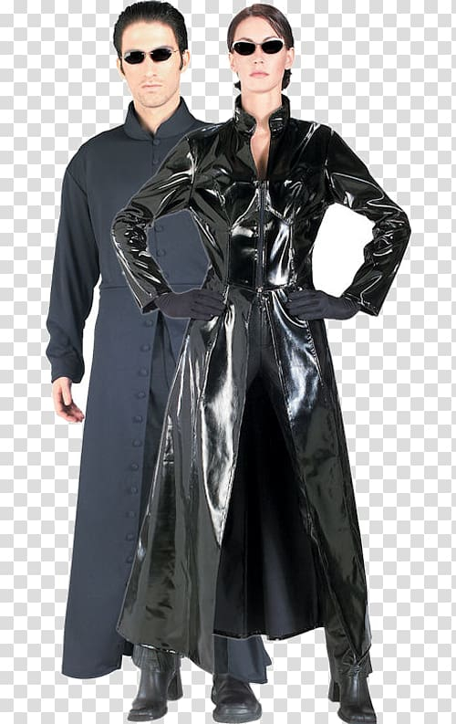 Free: Trinity Neo The Matrix Reloaded Costume, Matrix neo transparent ...