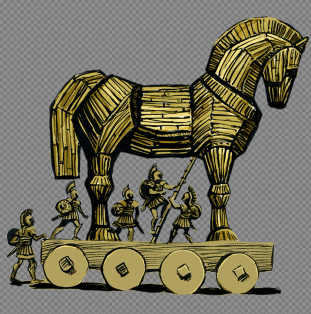 Free: Trojan Horse Illustration transparent PNG - StickPNG - nohat.cc
