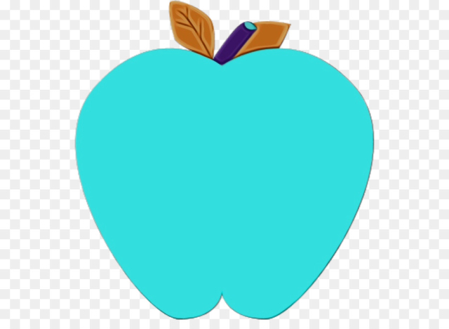 Free: turquoise clip art aqua teal leaf - nohat.cc