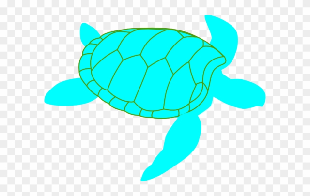 Free: Turtle Clipart Blue And Green - Custom Green Sea Turtle Sticker ...
