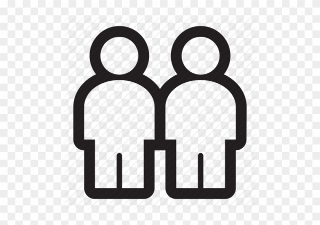 Free: Two People Icon Clipart Computer Icons Clip Art - Two People Icon ...