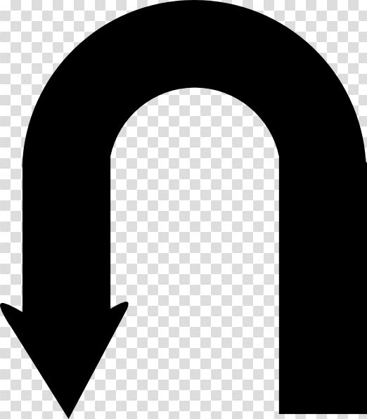 Free: U Turn Sign PNG Image with Transparent Background - nohat.cc