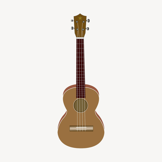 Free: Ukulele collage element illustration vector. | Free Vector ...