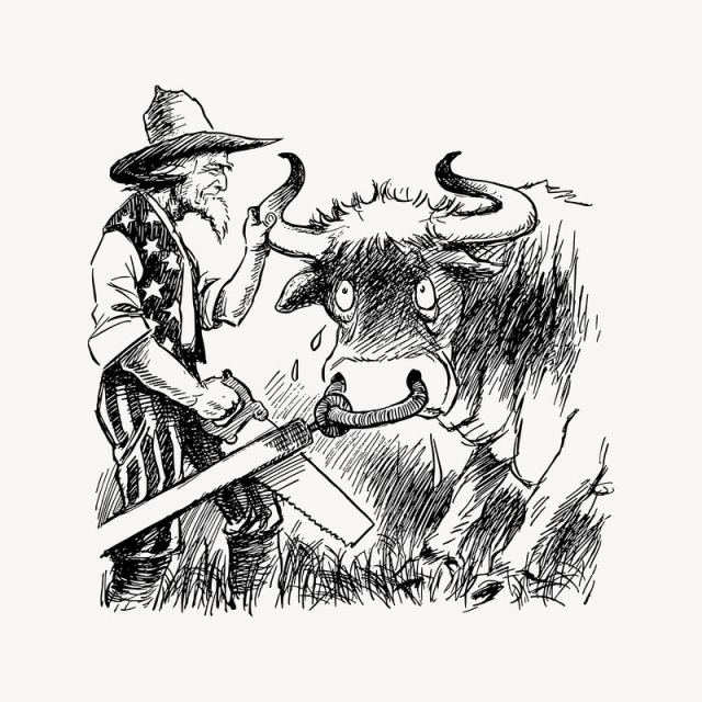 Free: Uncle Sam & bull collage | Free Vector Illustration - rawpixel ...