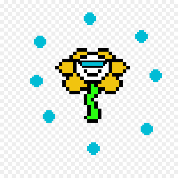 Free: Undertale Flowey Sprite EarthBound Image - sprite - nohat.cc