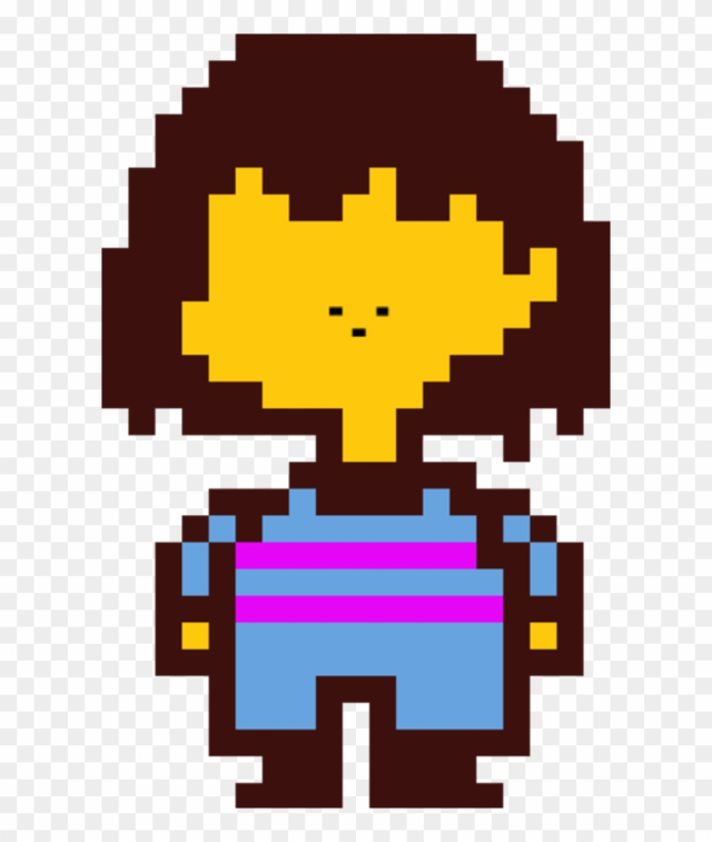Free: Undertale - Frosk - Frisk Face Undertale, HD Png Download ...