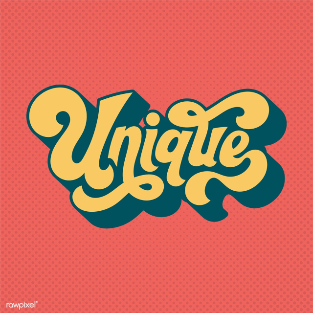 Free: Unique word typography style illustration | Free stock vector ... Free: Unique word typography style illustration | Free stock vector ...
