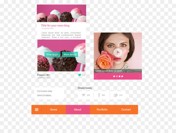 Free User Interface Design Flat Design Mobile App Interface Nohat Cc