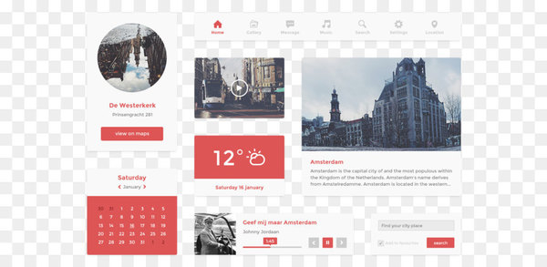 Free: User interface design Web design Icon - Red UI Toolkit - nohat.cc