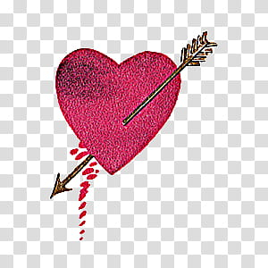 Free: Various set II, heart impaled transparent background PNG clipart ...