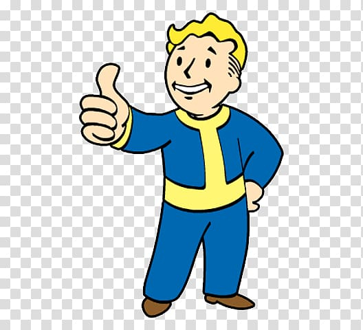 Free: Vault Boy logo, Fallout: New Vegas Fallout 3 Fallout 4: Vault-Tec ...