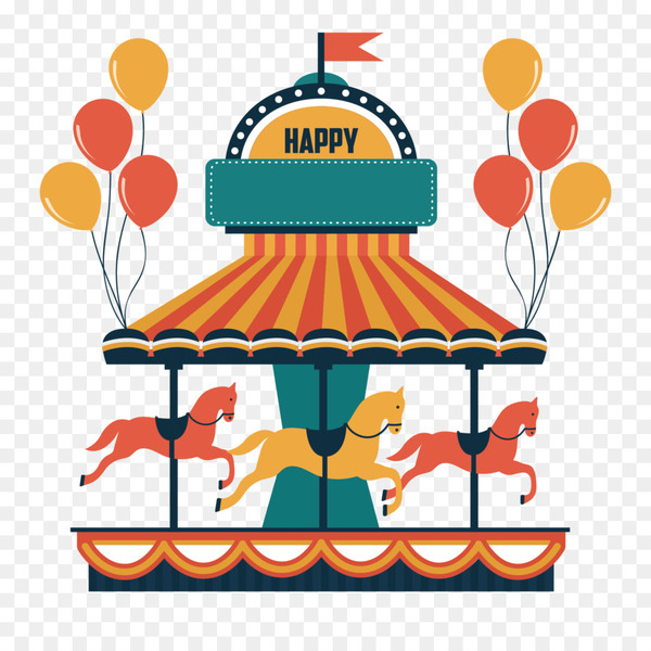 Free: Vector graphics Cartoon Carousel Image Portable Network Graphics ...
