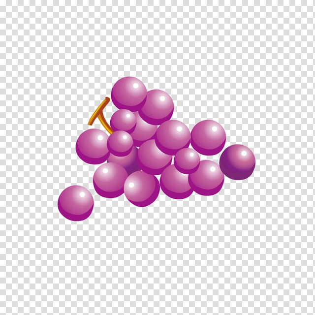 Free: Vegetable Napa cabbage, Purple grape graphic transparent ...