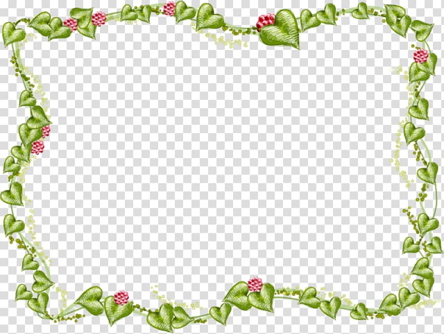 Free: Vine Frames Drawing , green frame transparent background PNG ...