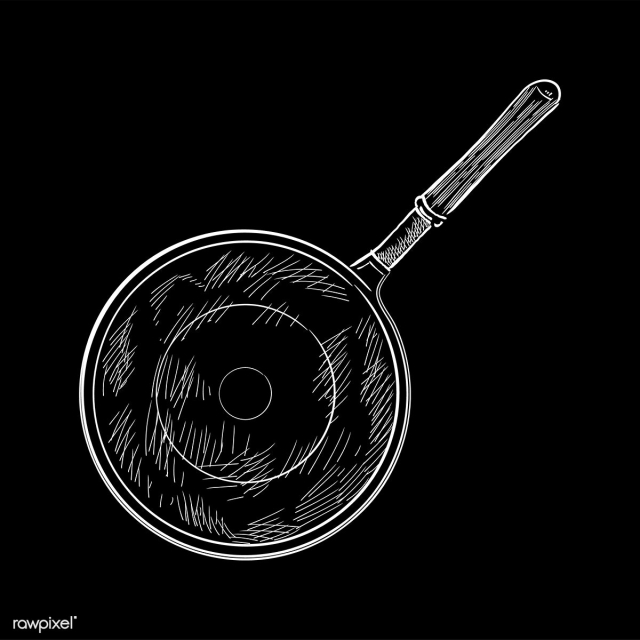 Free: Vintage illustration of a saute pan | Free stock vector - 324603 ...
