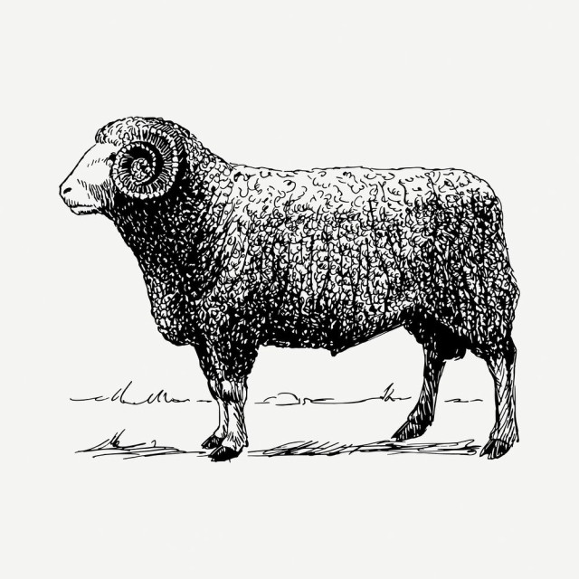 Free: Vintage ram drawing, hand drawn | Free PSD - rawpixel - nohat.cc