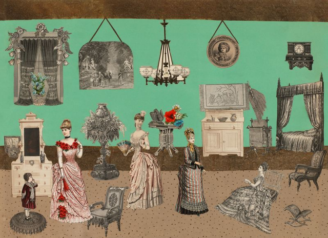 Free: Vintage Victorian bedroom (1880-1890). Original | Free Photo ...