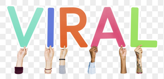 Free: Viral word png element, transparent | Free PNG - rawpixel - nohat.cc