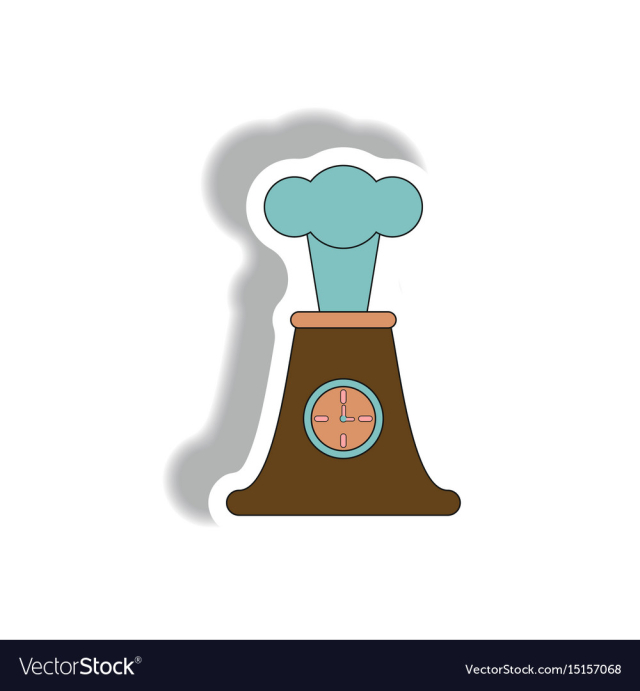 Free: Volcano and timer volcano explosion and clock vector image - nohat.cc