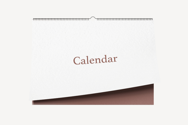 Free: Wall calendar mockup, brown 3D | Free PSD Mockup - rawpixel ...