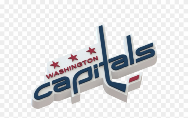 Free: Washington Capitals Logo 3d Print - Nhl Teams 3d Logo, HD Png ...