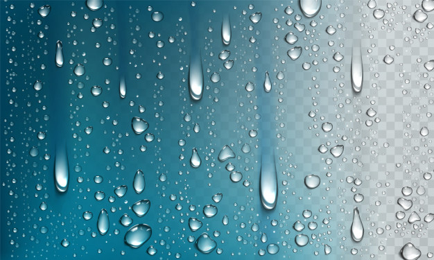 Free: Water droplets isolated on transparent background Free Vector ...