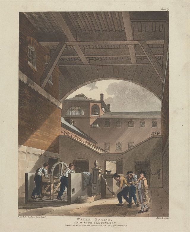 Free: Water Engine, Cold-Bath-Fields Prison | Free Photo - rawpixel ...
