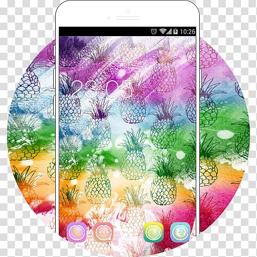 Free: Watercolor painting Android Desktop Theme, android transparent ...